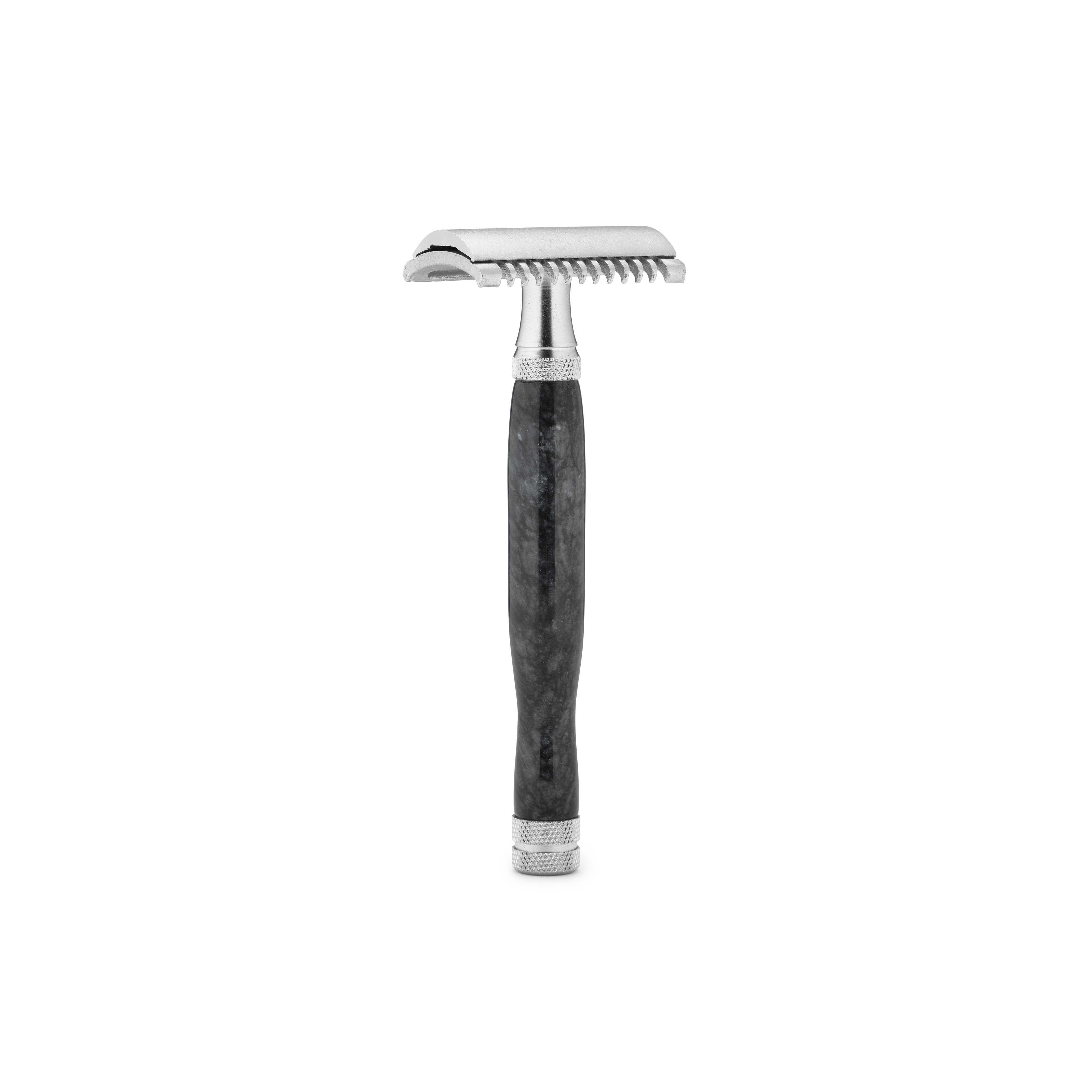 Safety Razor Marble Black