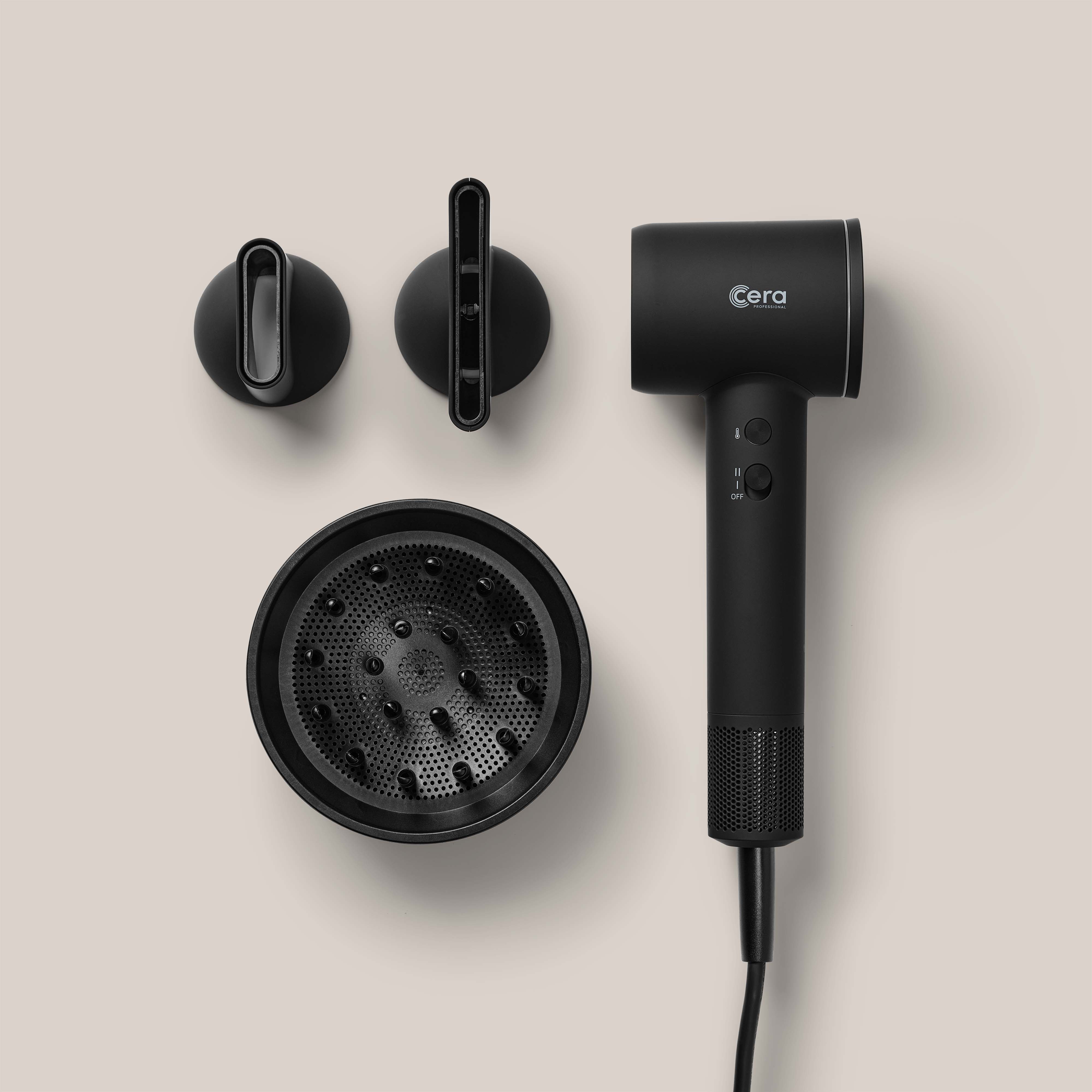 Cera PRO BLDC Hairdryer - Black