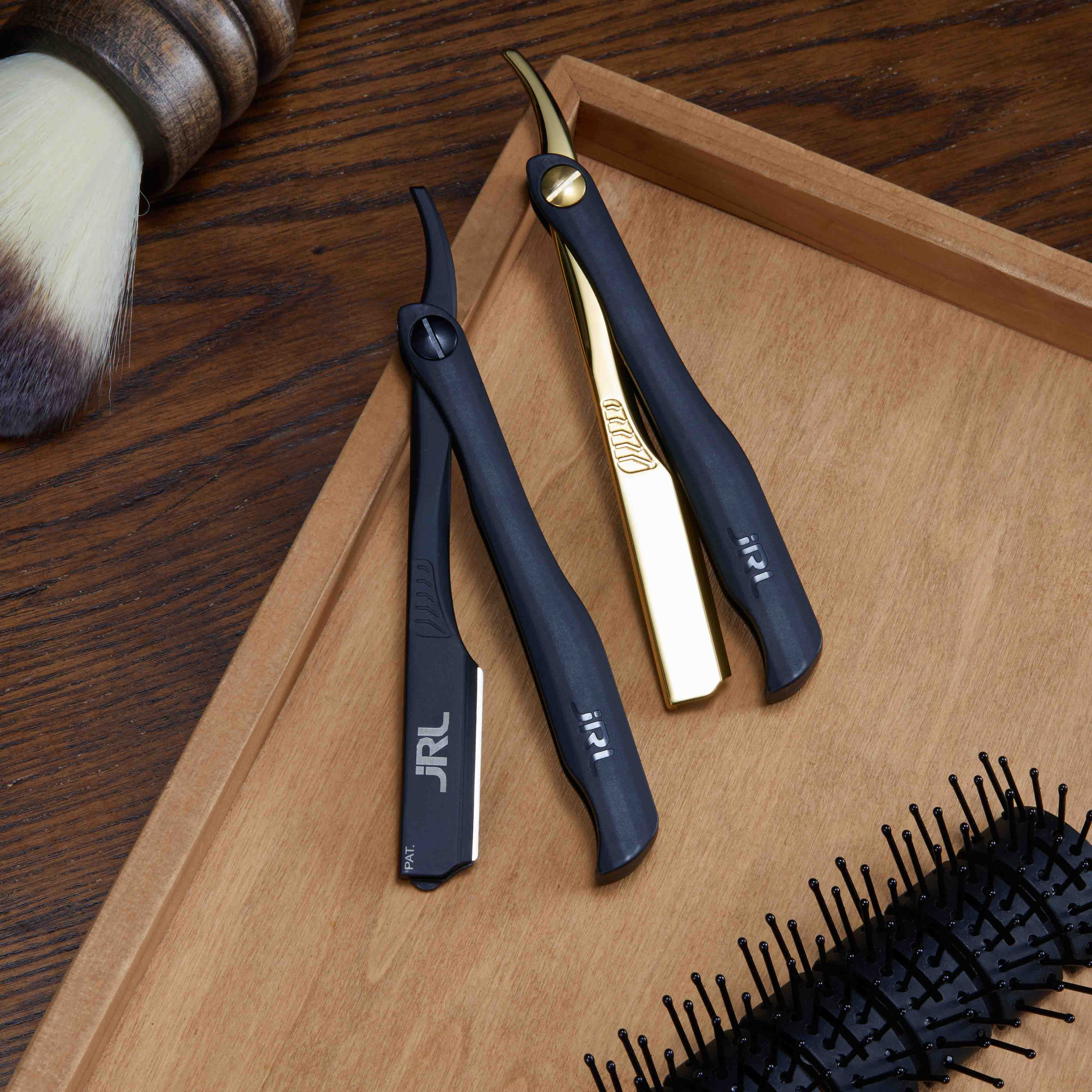 JRL Magnetic Straight Edge Razors