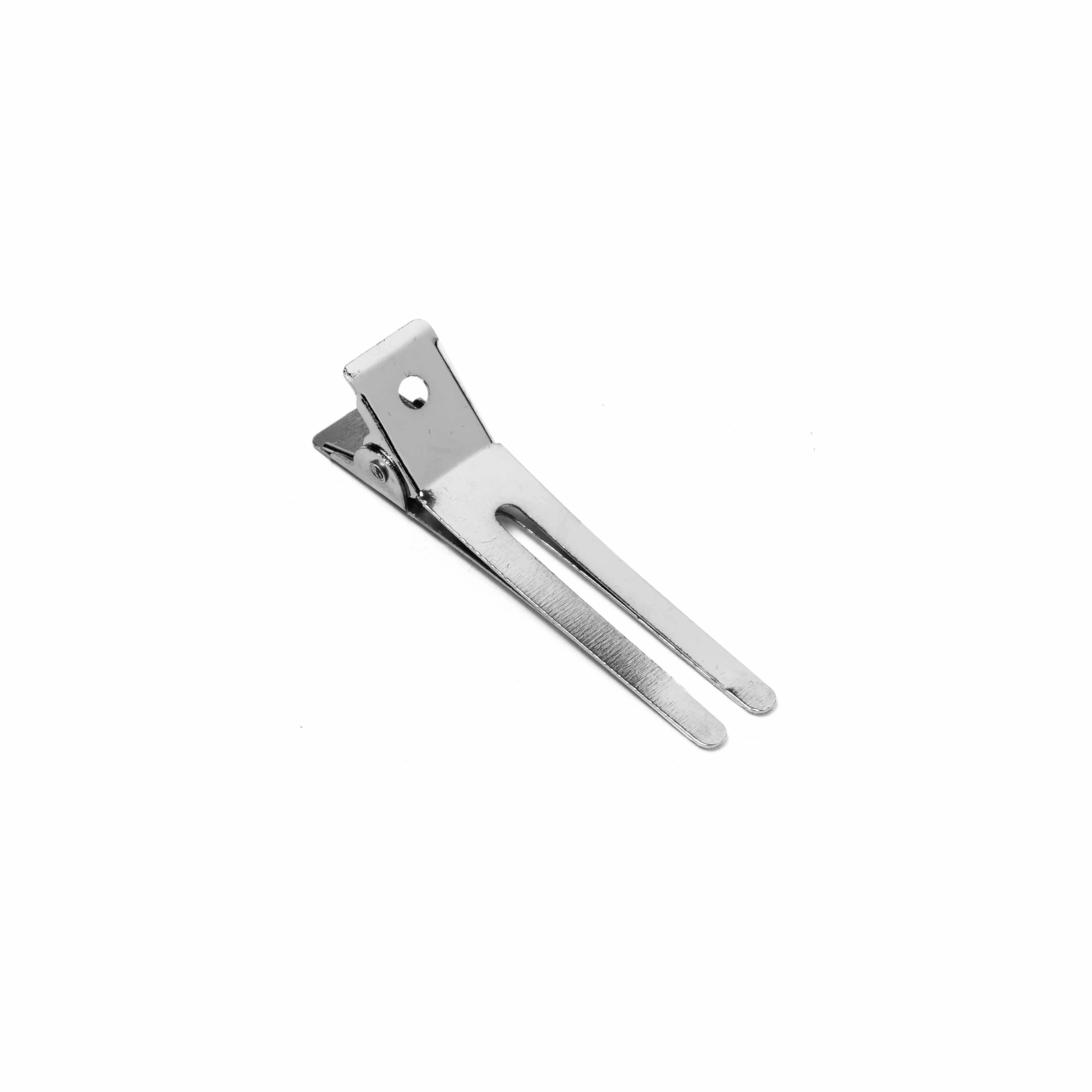 Metallic clips 2-legs