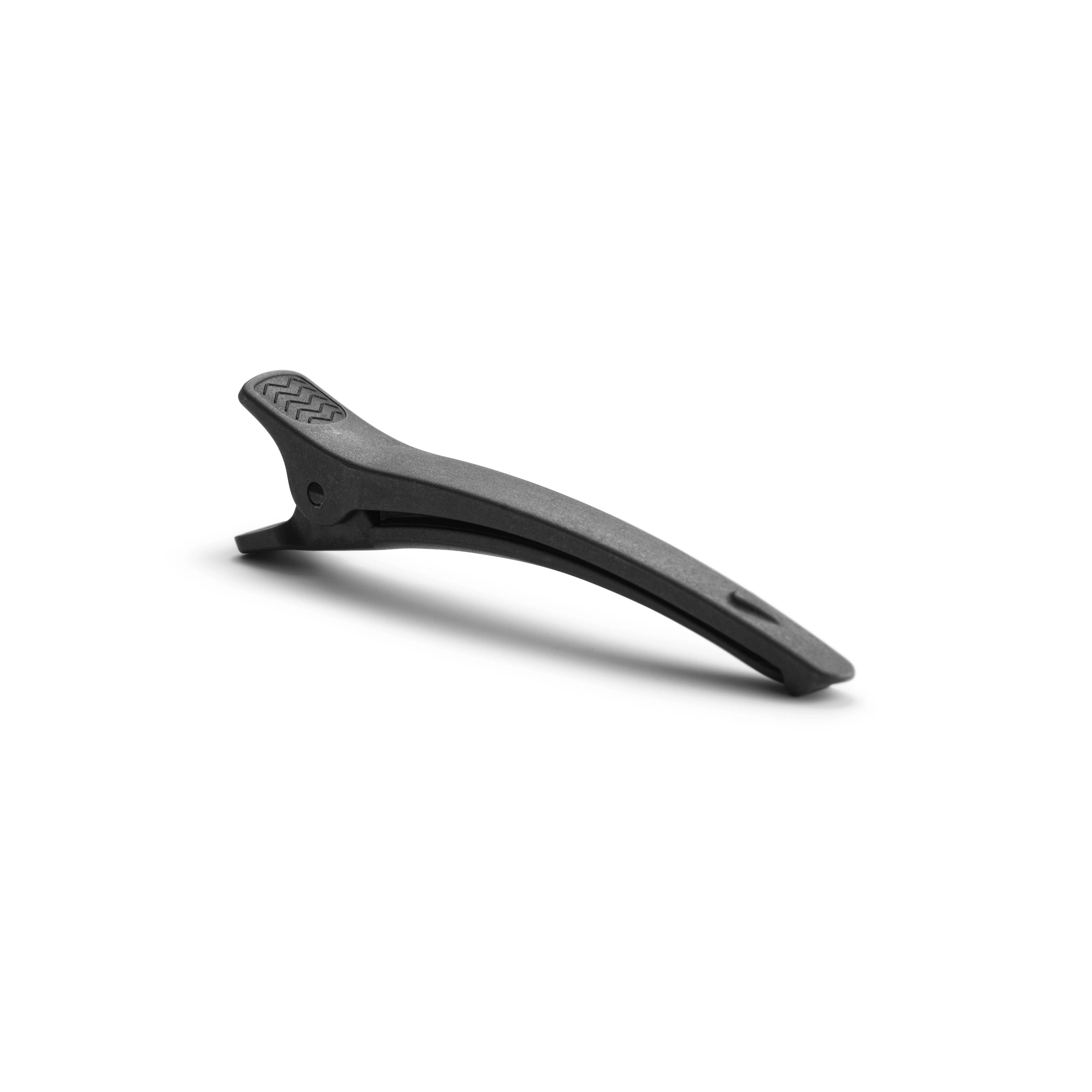 Hair clip, rubber grip
