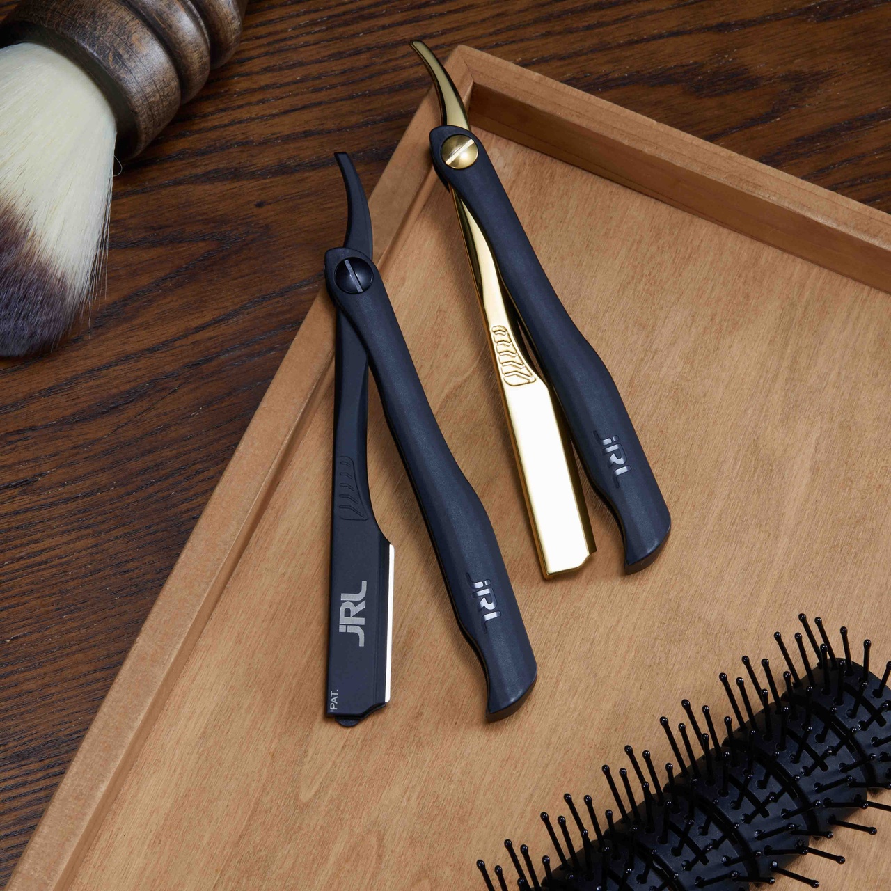 JRL Magnetic Straight Edge Razors